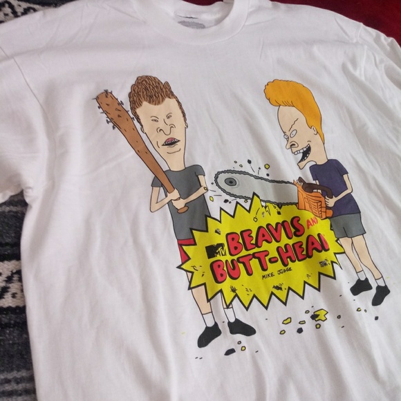 MTV | Shirts | Bat And Saw Beavis And Butthead Long Sleeve | Poshmark